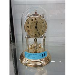 Bulova Anniversary Clock with Glass Dome