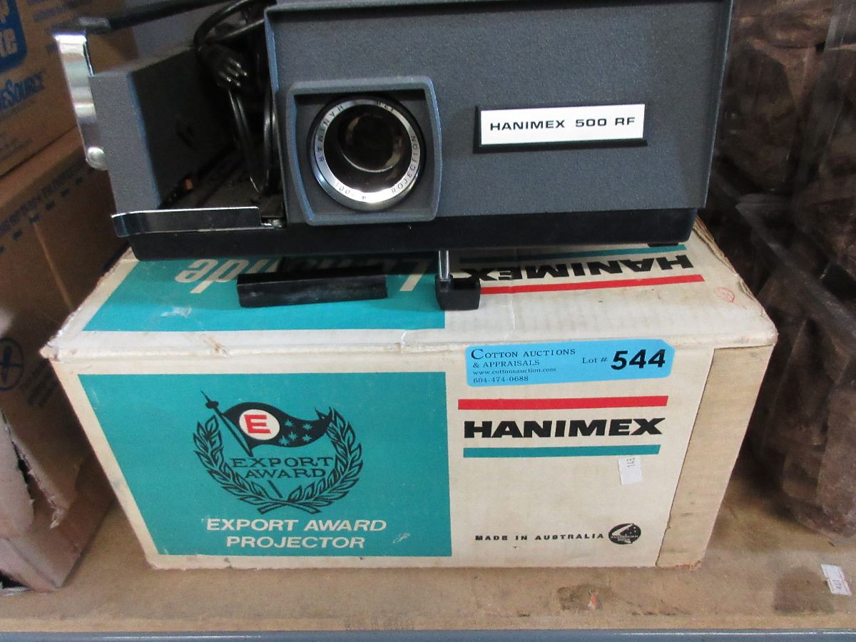Vintage Hanimex slide projector