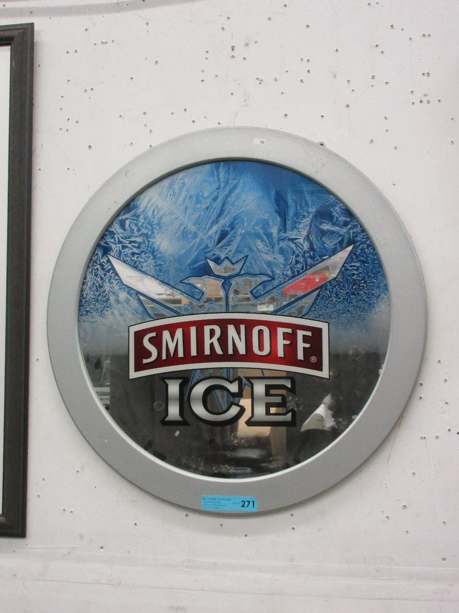 2006 Smirnoff Ice wall mirror