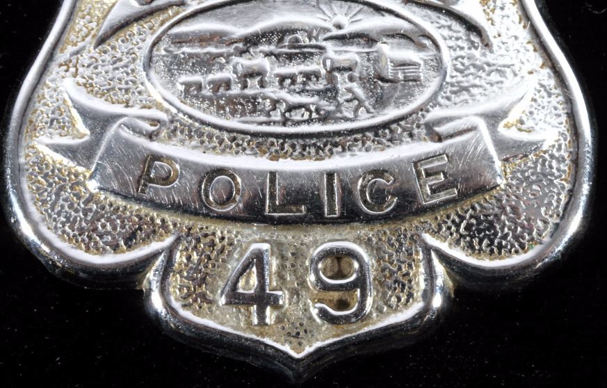 Kansas City Motorcycle Police Badge