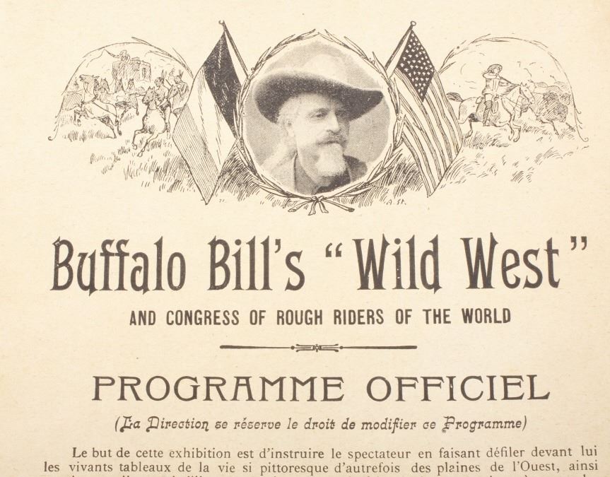 Buffalo Bill's Wild West Show Program France 1905