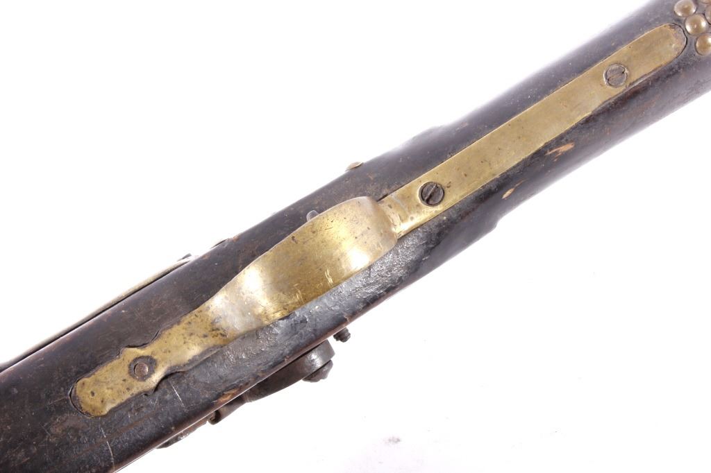 Crow Indian Tacked Trade Rifle 19th Century