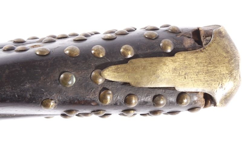 Crow Indian Tacked Trade Rifle 19th Century