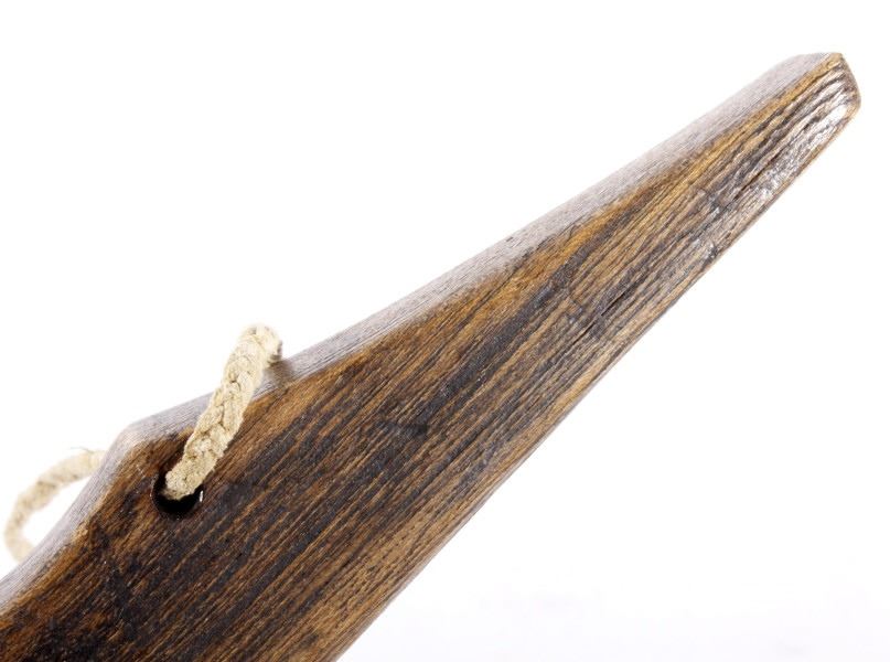 Chief John Sampson Gunstock Spike War Club c. 1850