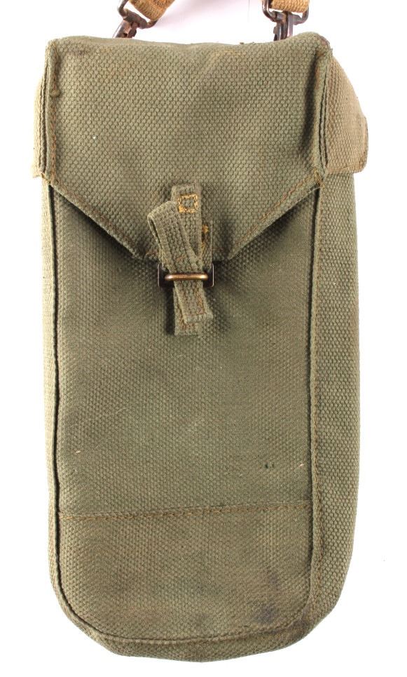 British Sten Machine Gun Magazines and Pouch