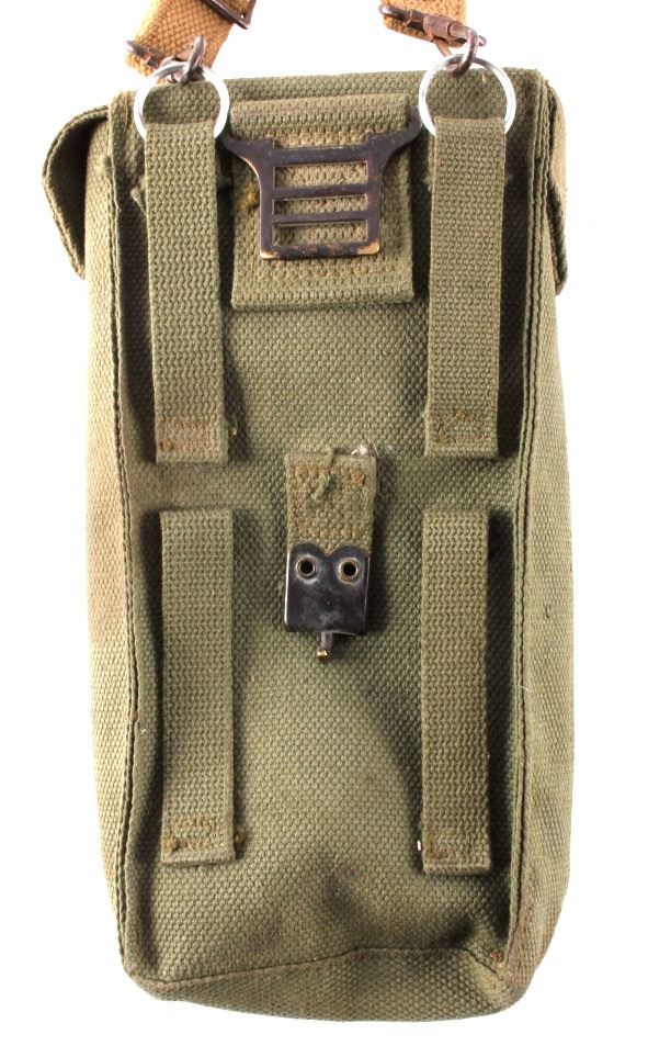 British Sten Machine Gun Magazines and Pouch