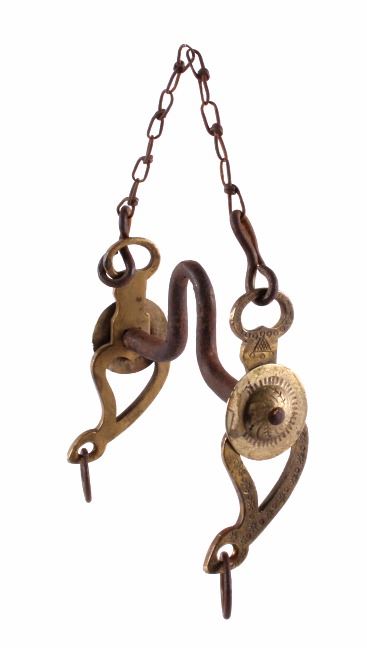 Early Prison Made Brass & Iron Cowboy Horse Bit