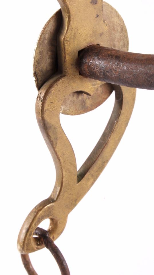 Early Prison Made Brass & Iron Cowboy Horse Bit