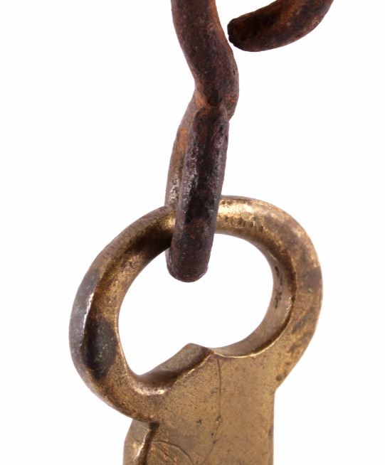 Early Prison Made Brass & Iron Cowboy Horse Bit