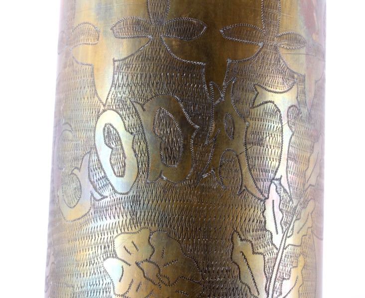 WWI Brass Artillery Shell Trench Art