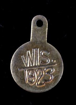 Wisconsin Trap License Tag Collection 1923-1972