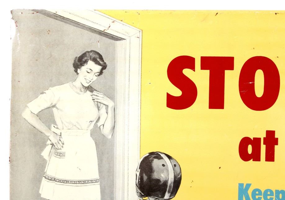 Gates Rubber Company Advertising Sign