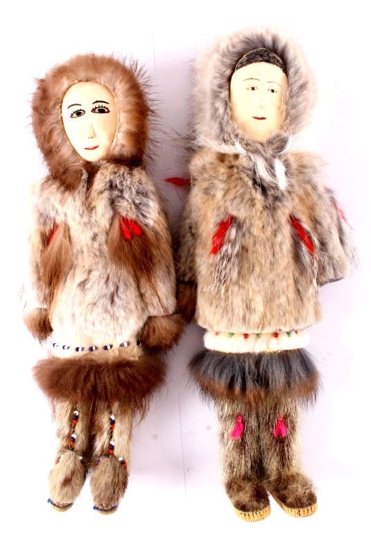 Alaskan Inuit Eskimo Doll Collection