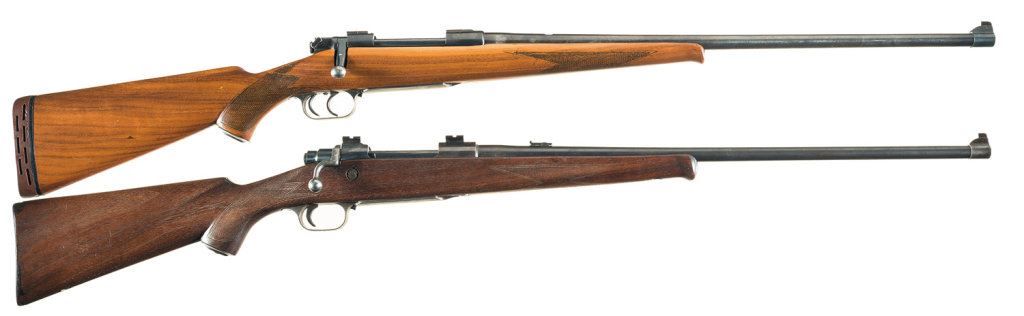 Two Buffalo Newton Rifle Company Bolt Action Rifles -A) Buffalo Newton ...