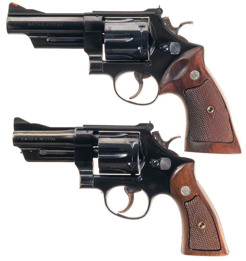 Two Smith & Wesson Double Action Revolvers with Factory Letters -A) S&W ...