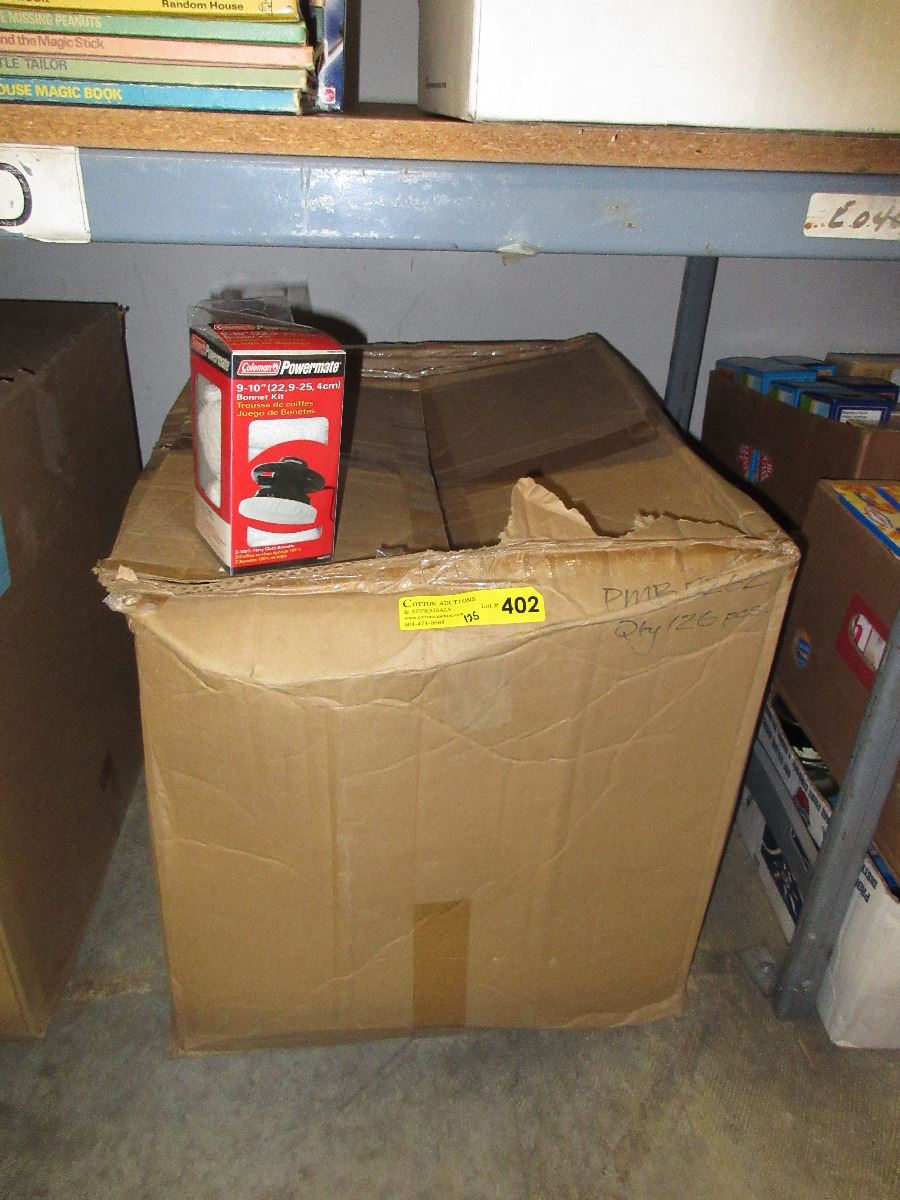 Large case of bonnet kits