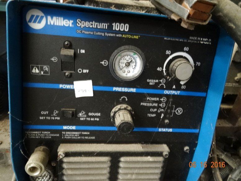 Miller Spectrum 1000 Plasma Cutter