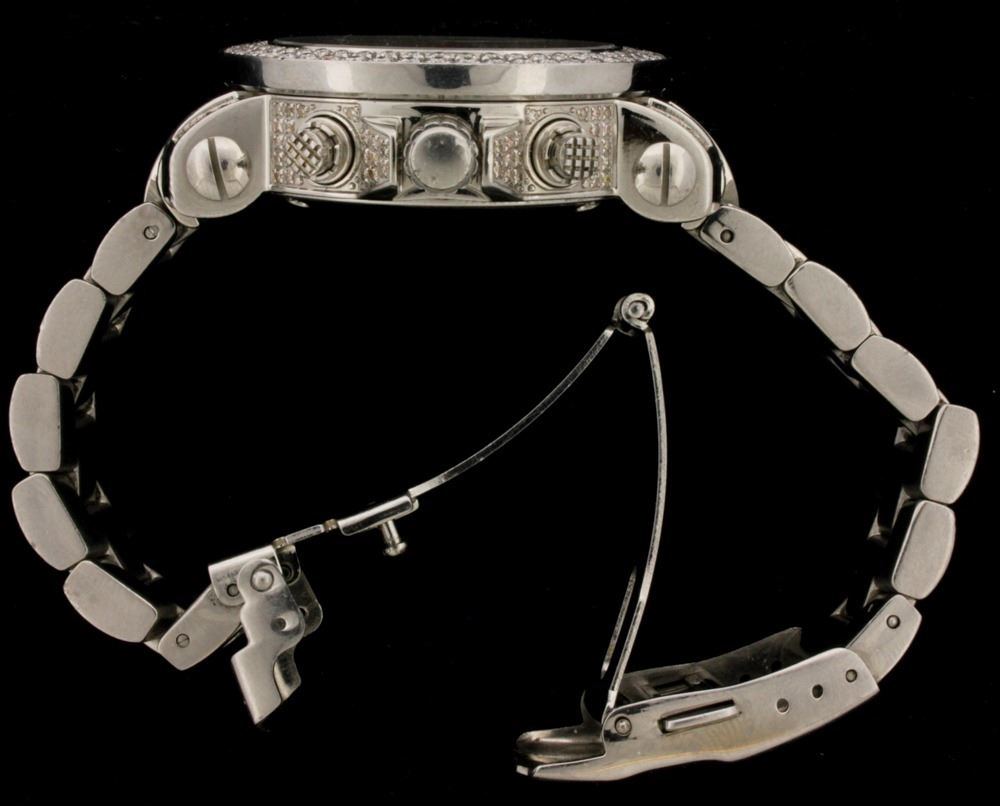 WATCH: [1] Stainless steel ladies Joe Rodeo RIO watch with a white ...