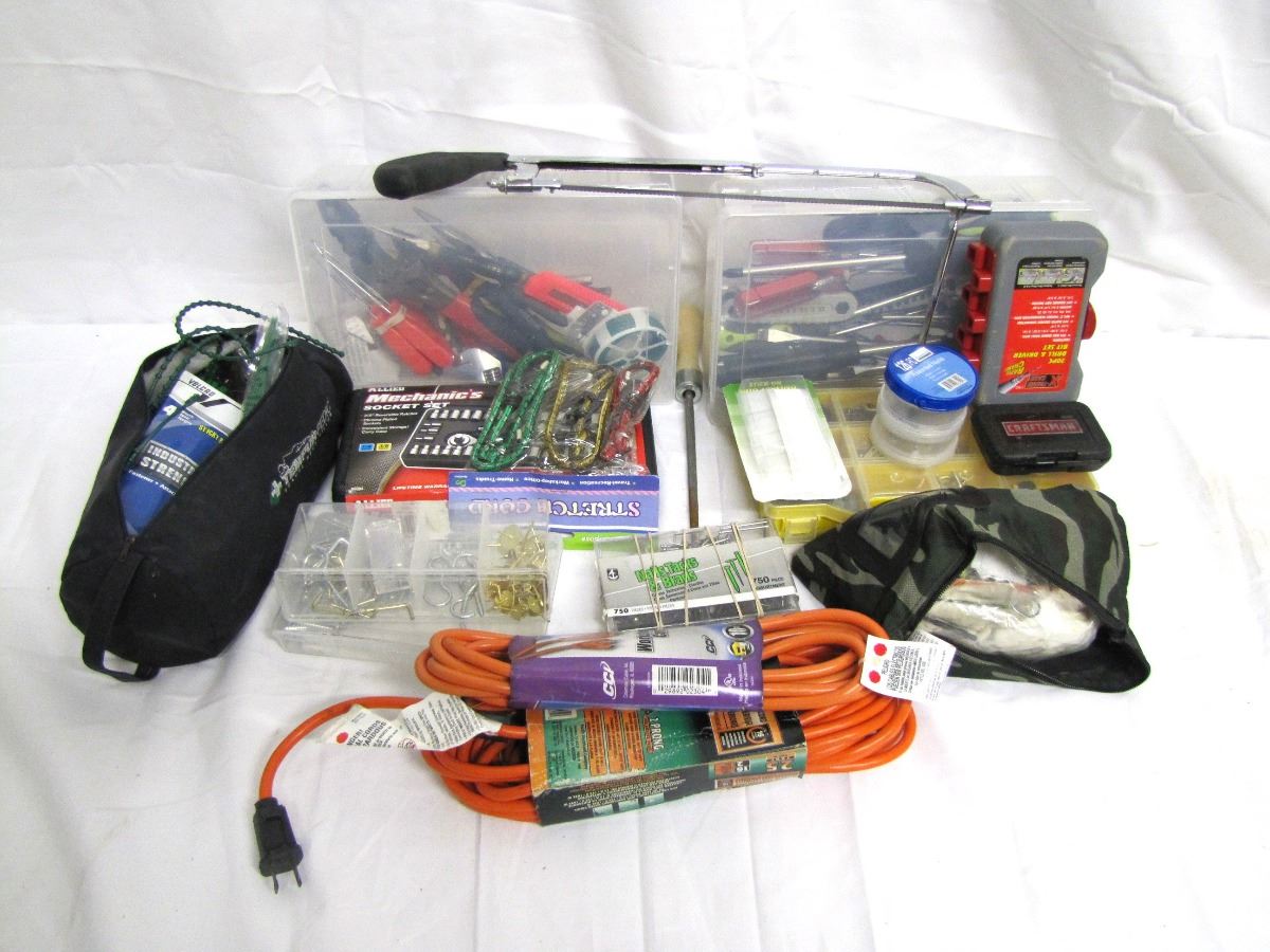 Misc. Personal Property (1): Large collection of miscellaneous tools ...