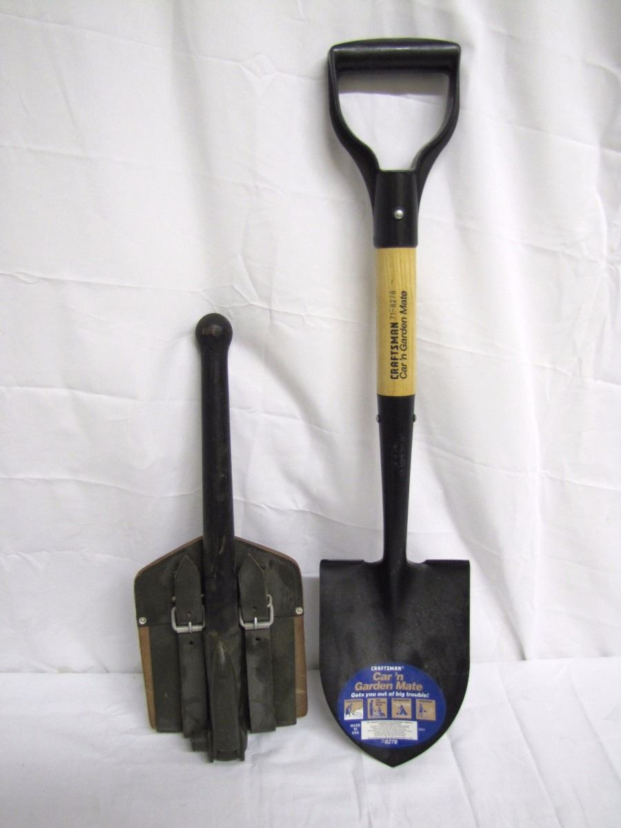 Misc. Personal Property (2) Folding military field shovel, new small ...