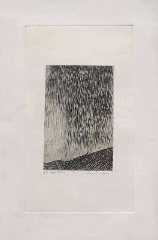 Louise Bourgeois, Acid Rain, Etching