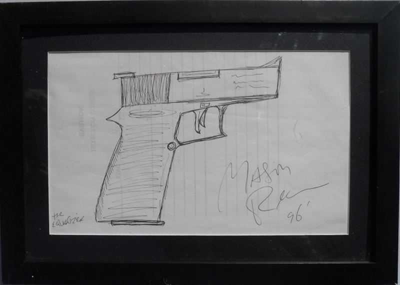 Mason Reese, The Equalizer, Ink Drawing