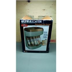 Ultra sorter Battery operated coin sorter