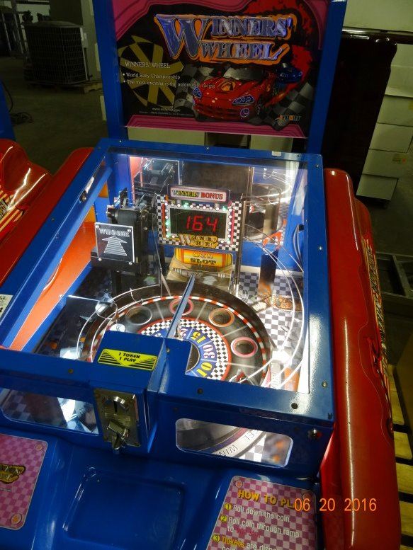 Winners Wheel" Coin-Op Arcade Game