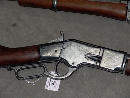 3 Vintage Rifle Movie Props