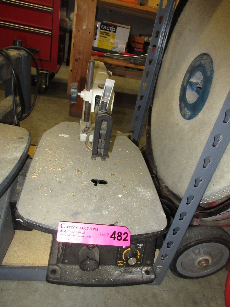 Small electric scroll saw - used