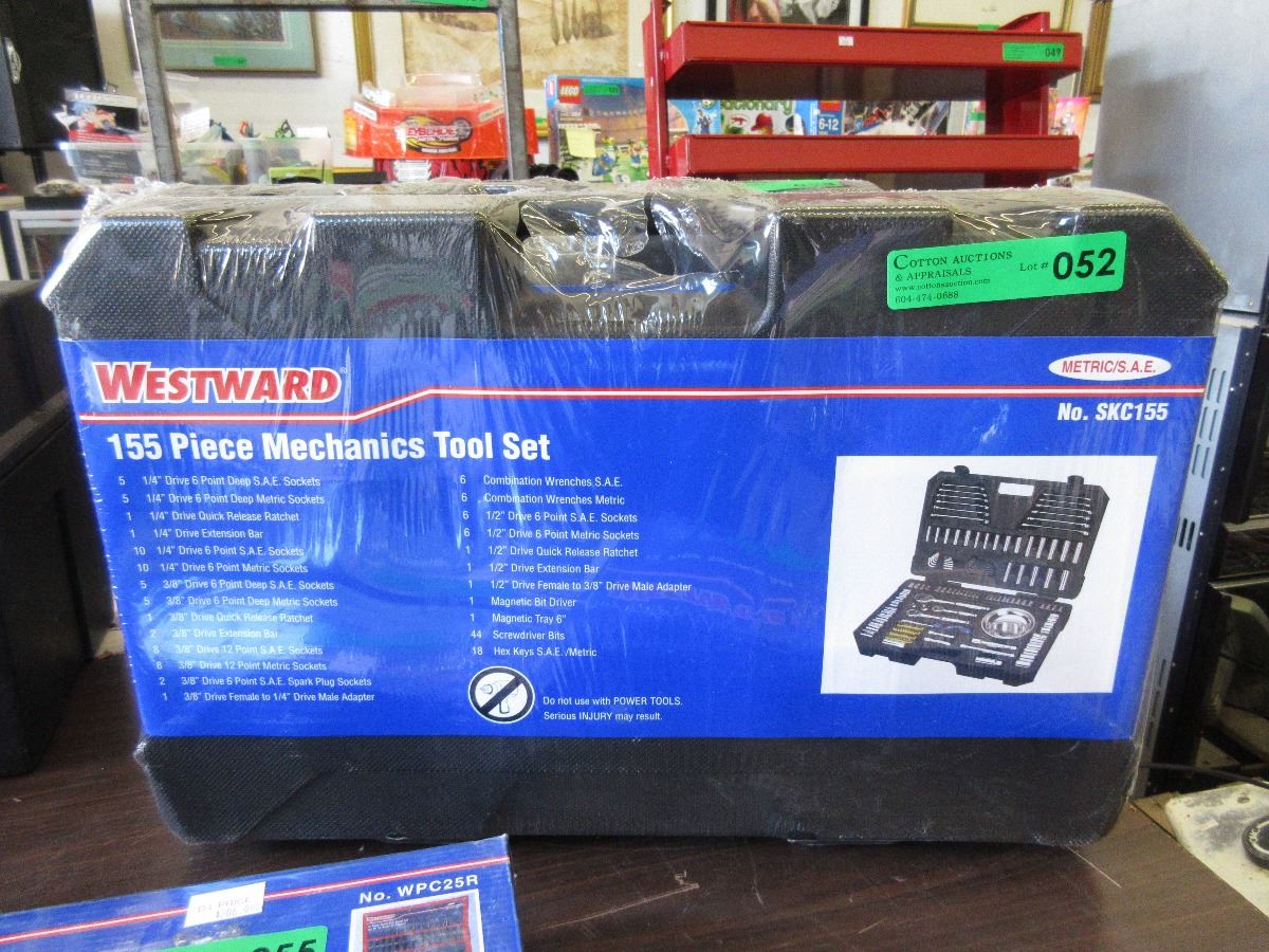 New - 155 Piece Westward mechanics tool set