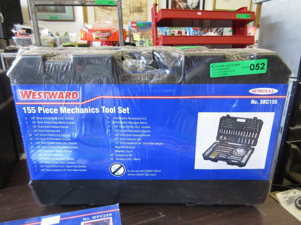 New - 155 Piece Westward mechanics tool set