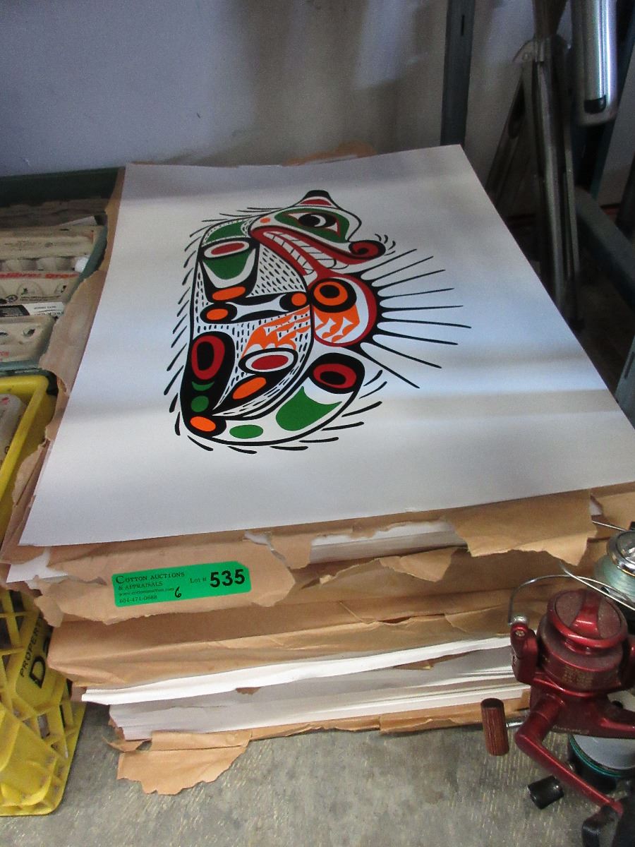 6 Packages of First Nations posters.