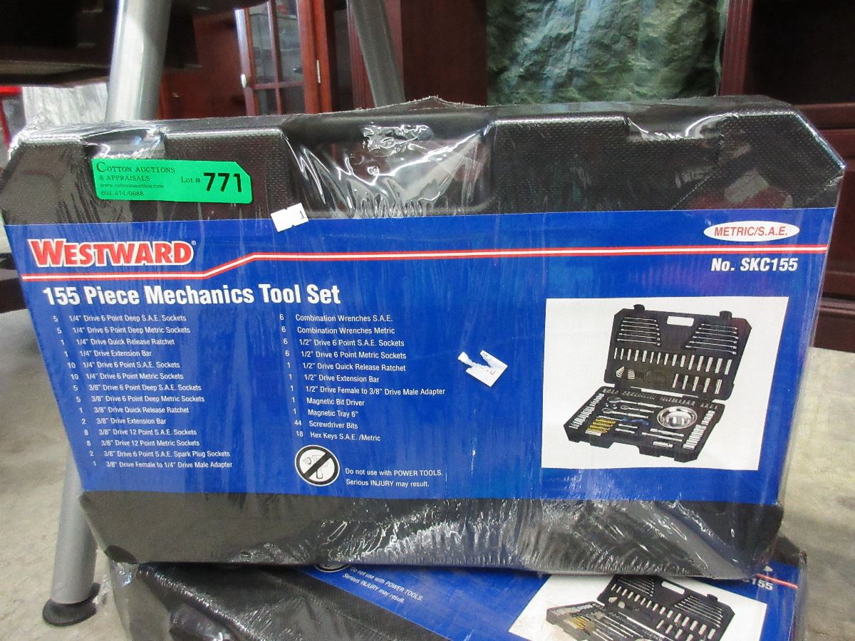 New Westward 155 Piece mechanics tool set