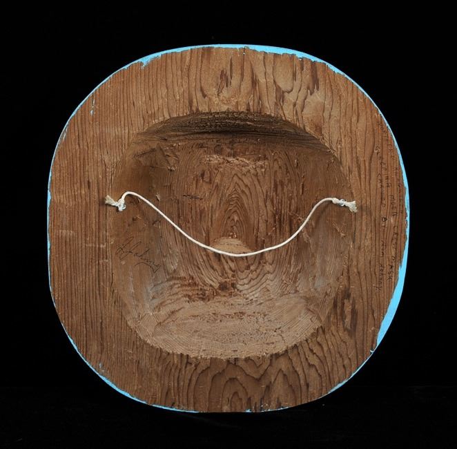 Northwest Coast Sleeping Moon Crest Mask Carved and Painted by Jim ...