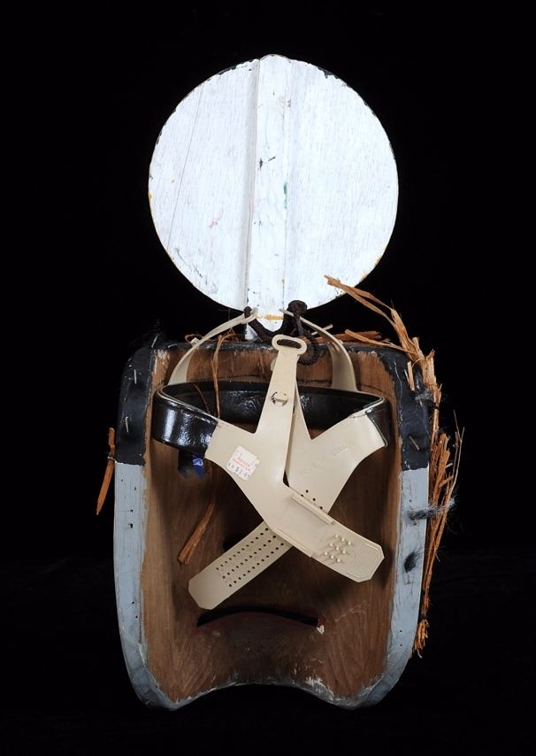 Sam Henderson Full Moon Dance Mask Has Been Danced at Potlatch 19" H. 8 ...