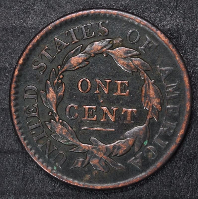 1817 LARGE CENT , VF/XF NICE