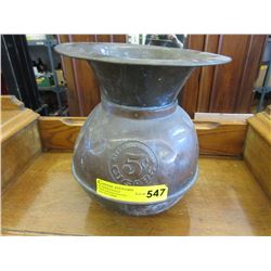 Spittoon with Havana 5 Cent Cigars logo