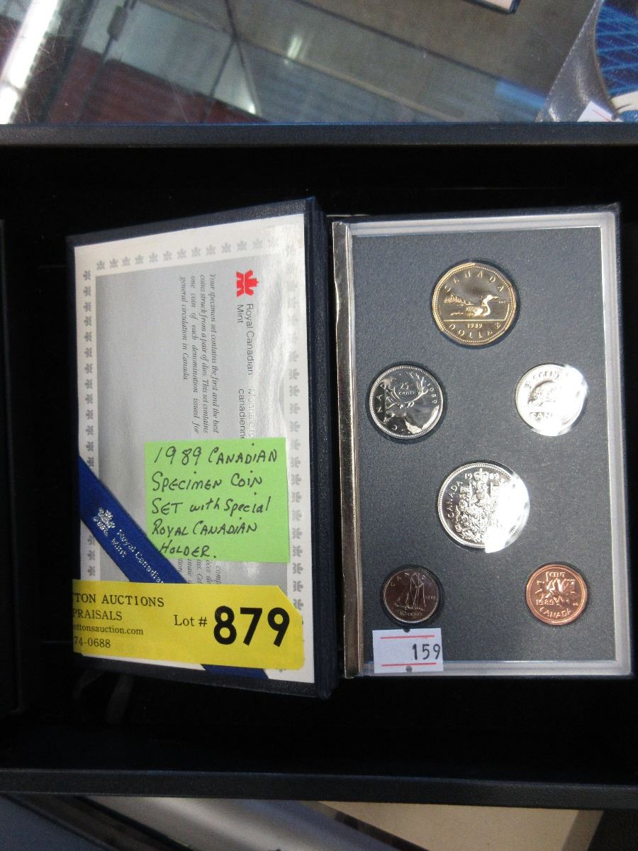 1989 Canadian Specimen Coin set
