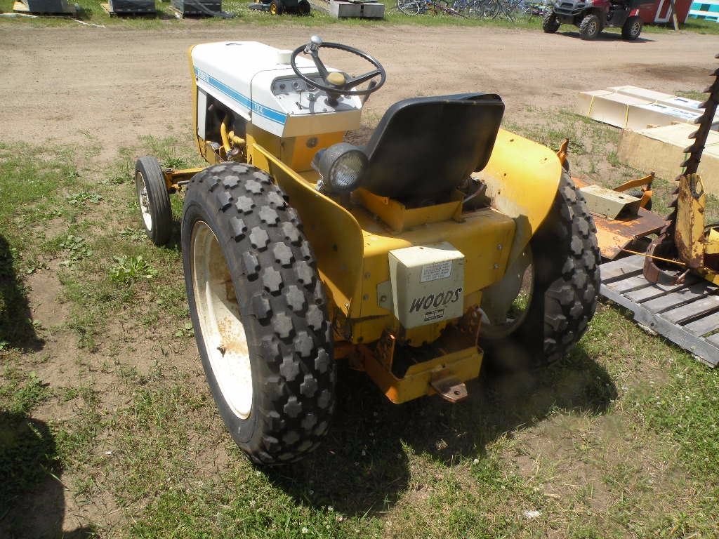 Cub Low Boy 154 w/Woods 59 bellymower & sickle mower SN-008904