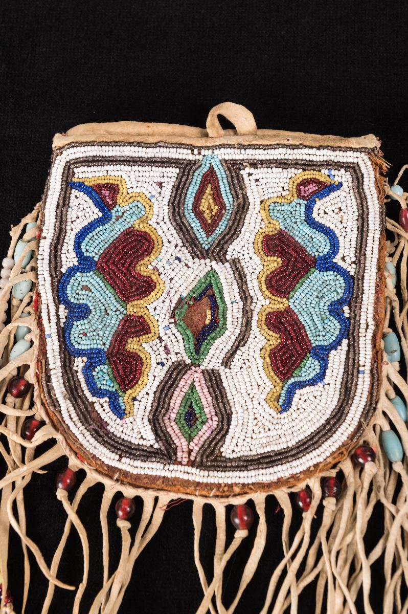 Two Plateau Beaded Bags