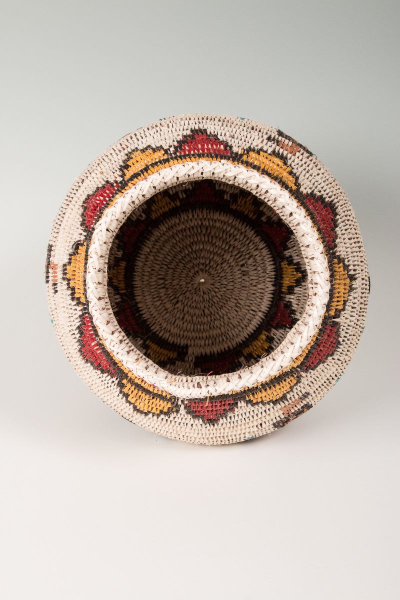Olla Basket by Sally Black (Navajo), 11" x 12"