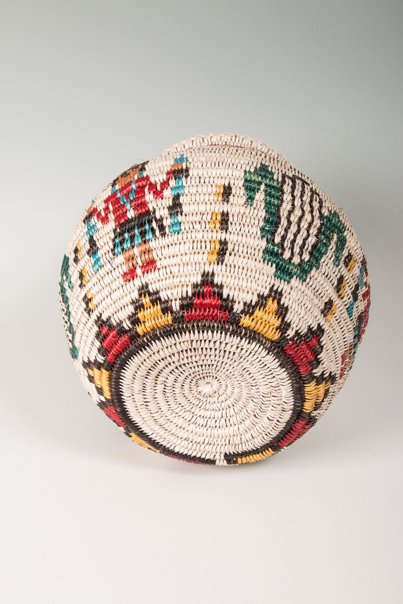 Olla Basket by Sally Black (Navajo), 11" x 12"