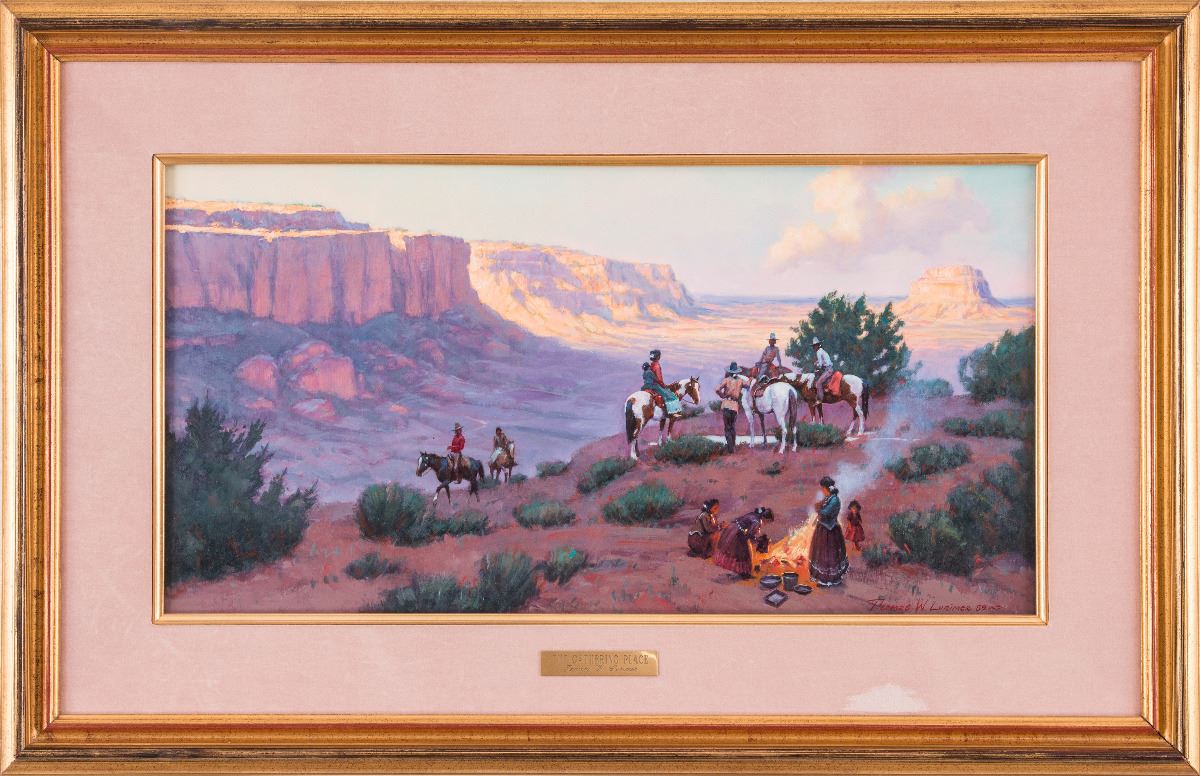 Thomas W. Lorimer, oil on board