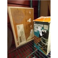 ROUTER LETTER TEMPLATE SET - ROUTER GUIDE