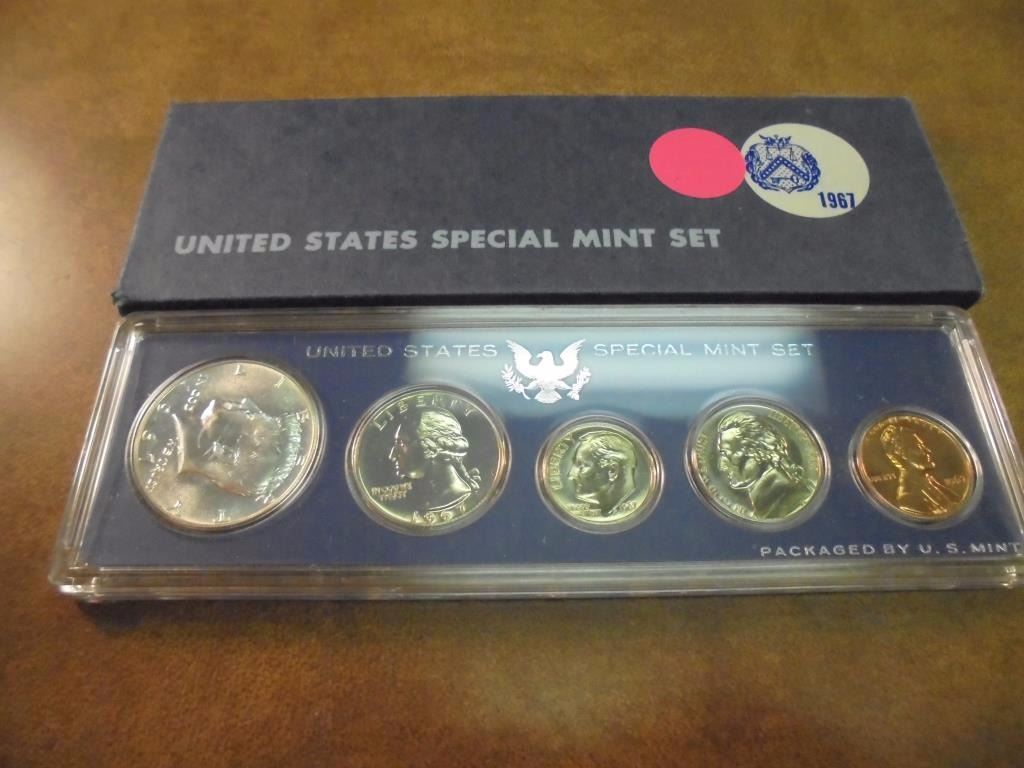 1967 US SPECIAL MINT SET WITH BOX