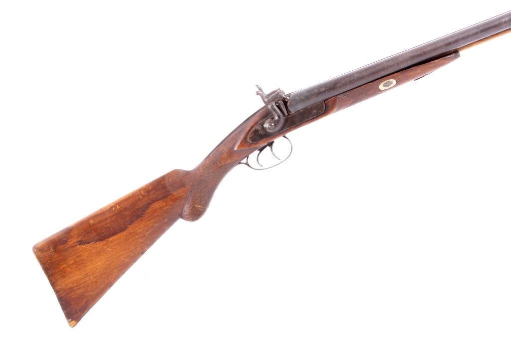 Belgium Leige Double Barrel Shotgun c. 1857-1880