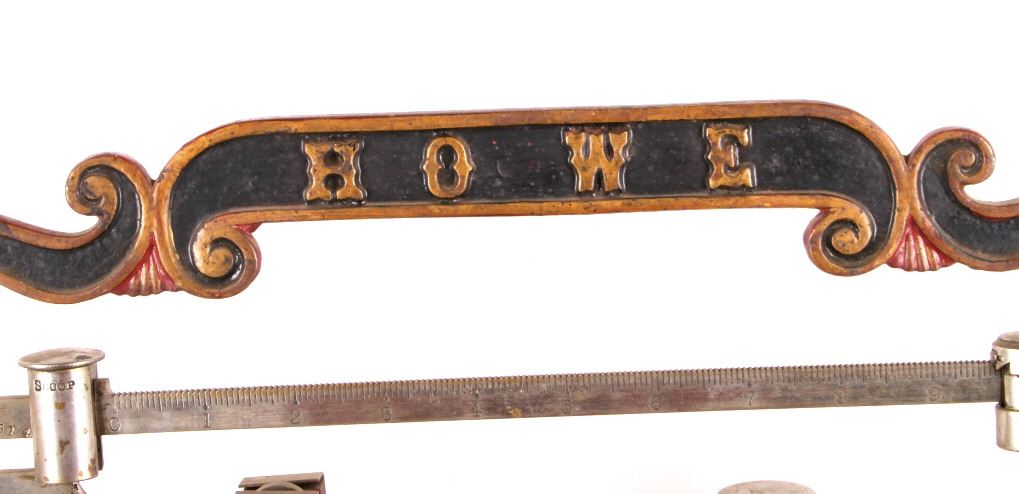 Early Antique Howe Scale No. 13
