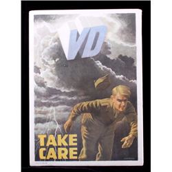 Original WWII VD Poster