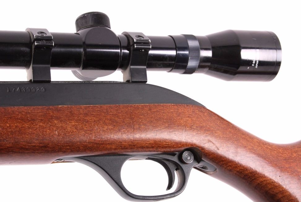 Marlin Model 60 Semi-Auto .22 Rifle with Scope
